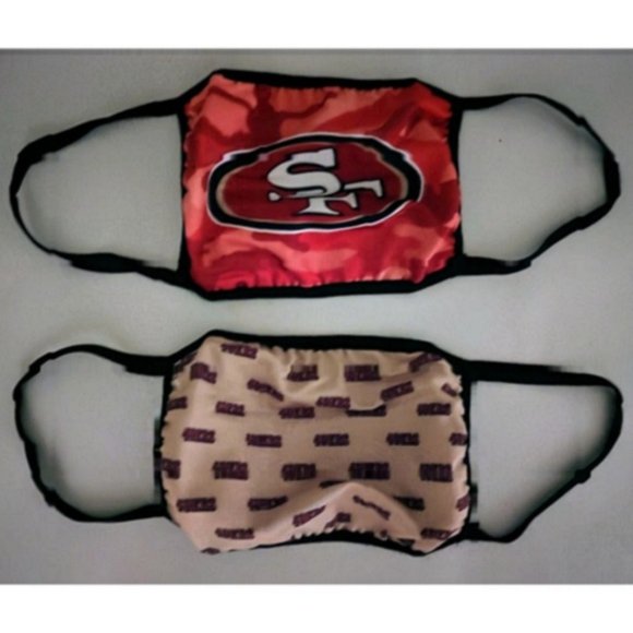 Foco | Accessories | 2 Count San Francisco 49ers 2 Pack Face Cover Nfl ...
